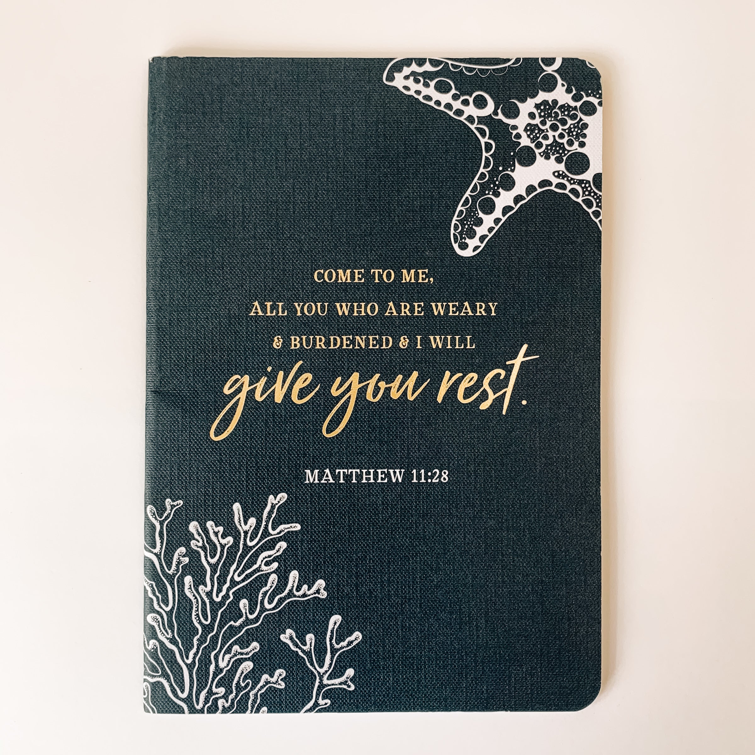 A5 Notebook: Matthew 11:28-30 – The Pilgrim Shop South Africa